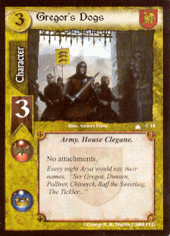 Gregor's Dogs (ACoS) | CardGuide Wiki | Fandom