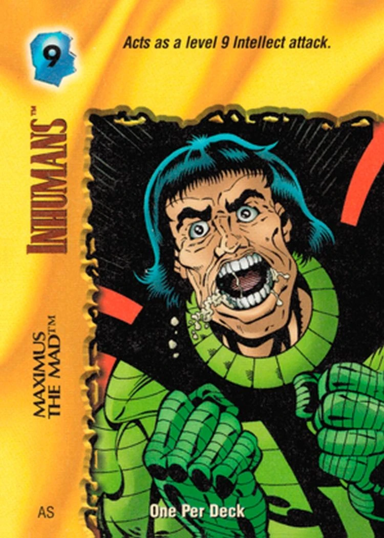 Inhumans - Maximus the Mad (CLOP) | CardGuide Wiki | Fandom