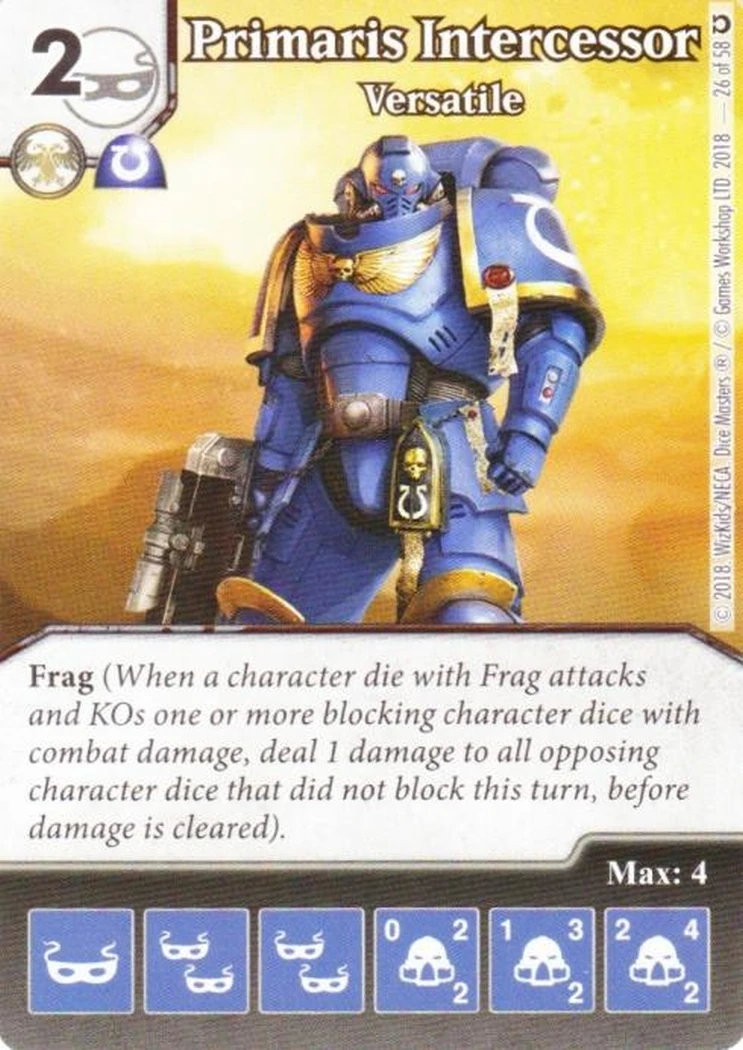 Primaris Intercessor - Versatile (BFUCB) | CardGuide Wiki | Fandom