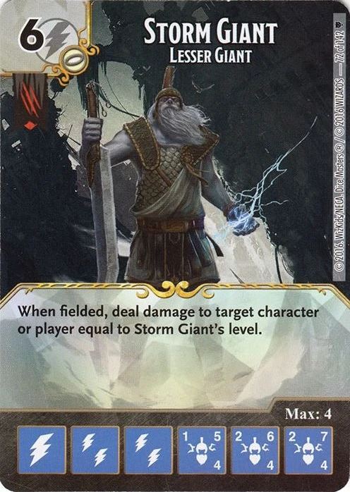 Storm Giant - Lesser Giant (FUS) | CardGuide Wiki | Fandom