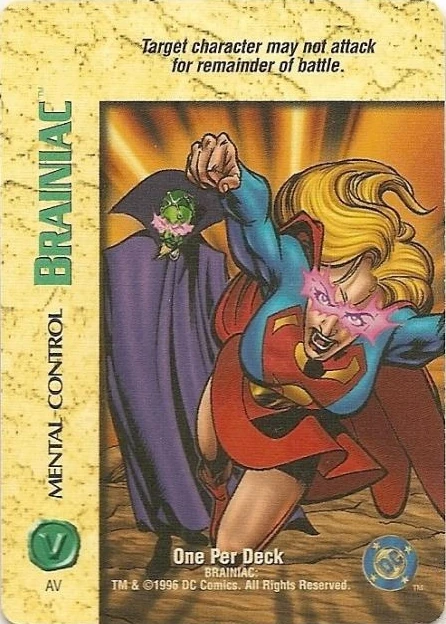 Brainiac - Mental Control (DCOP) | CardGuide Wiki | Fandom