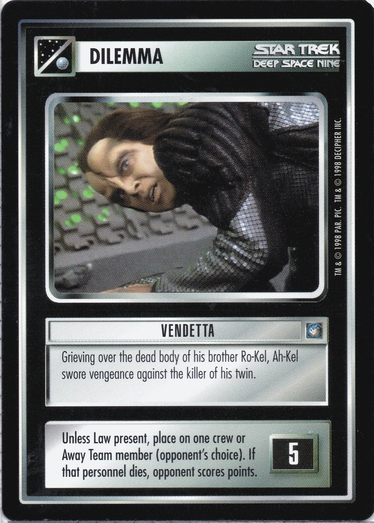 Vendetta (DS9) | CardGuide Wiki | Fandom