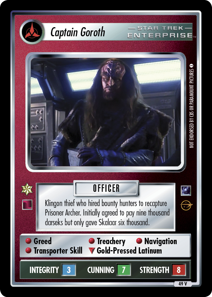 Captain Goroth Bb Cardguide Wiki Fandom