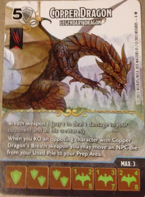Copper Dragon - Legendary Dragon (BFF) (P) | CardGuide Wiki | Fandom