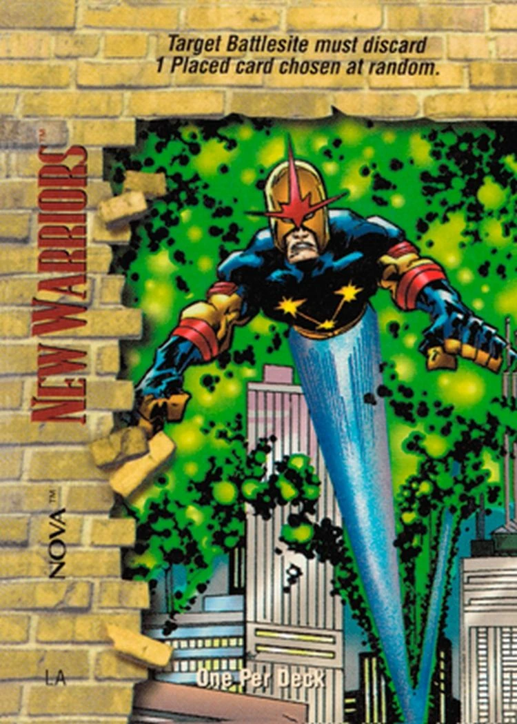New Warriors - Nova (MNOP) | CardGuide Wiki | Fandom