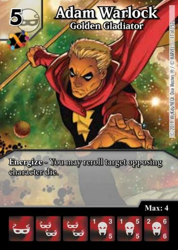 Adam Warlock - Golden Gladiator (AIGDP) | CardGuide Wiki | Fandom