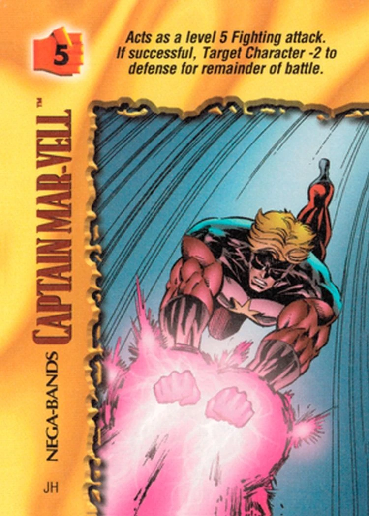 Captain Mar-Vell - Nega-Bands (CLOP) | CardGuide Wiki | Fandom