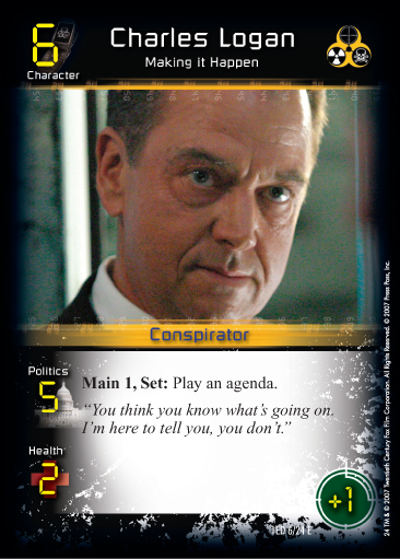 Charles Logan Making It Happen 1e Elite Cardguide Wiki Fandom