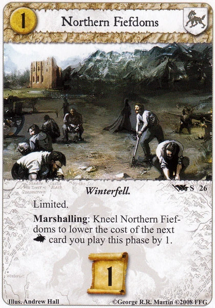 Northern Fiefdoms (CS 26) | CardGuide Wiki | Fandom