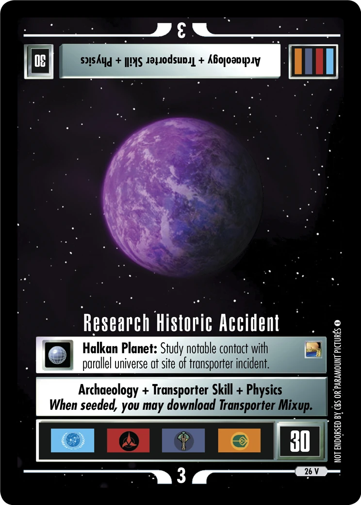 Research Historic Accident (TtLG) | CardGuide Wiki | Fandom