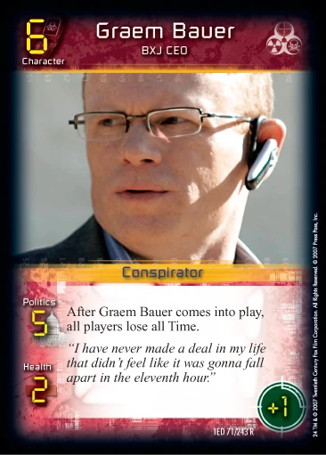 Graem Bauer - BXJ CEO (1E) | CardGuide Wiki | Fandom