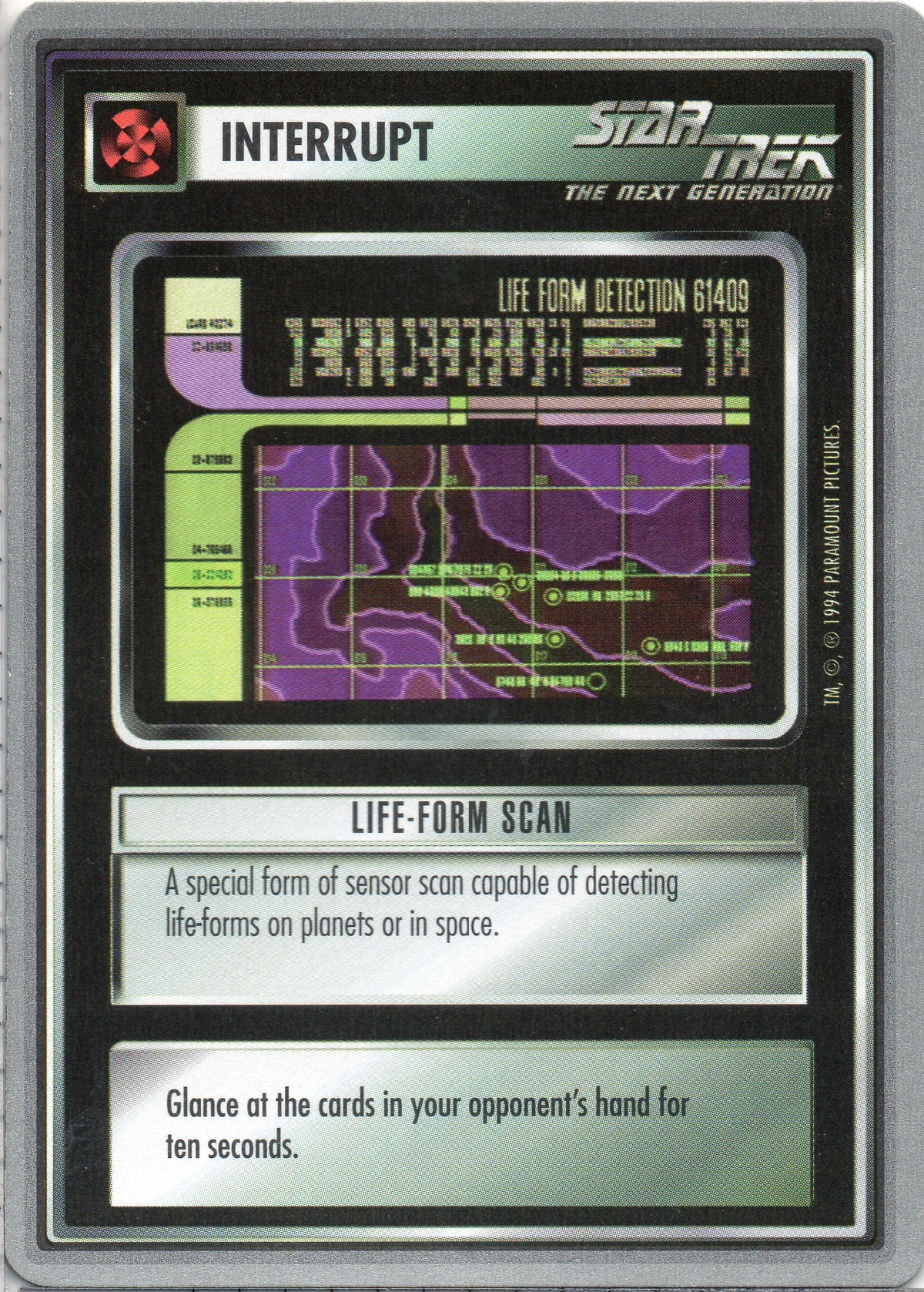 Life-Form Scan (CT) | CardGuide Wiki | Fandom