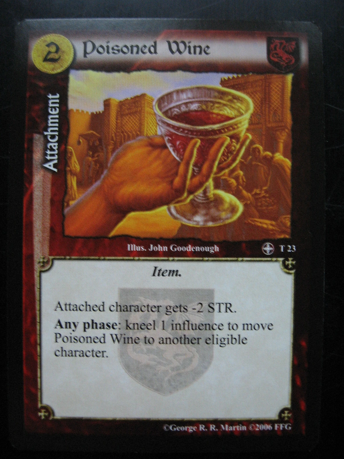 Poisoned Wine (WPS) | CardGuide Wiki | Fandom