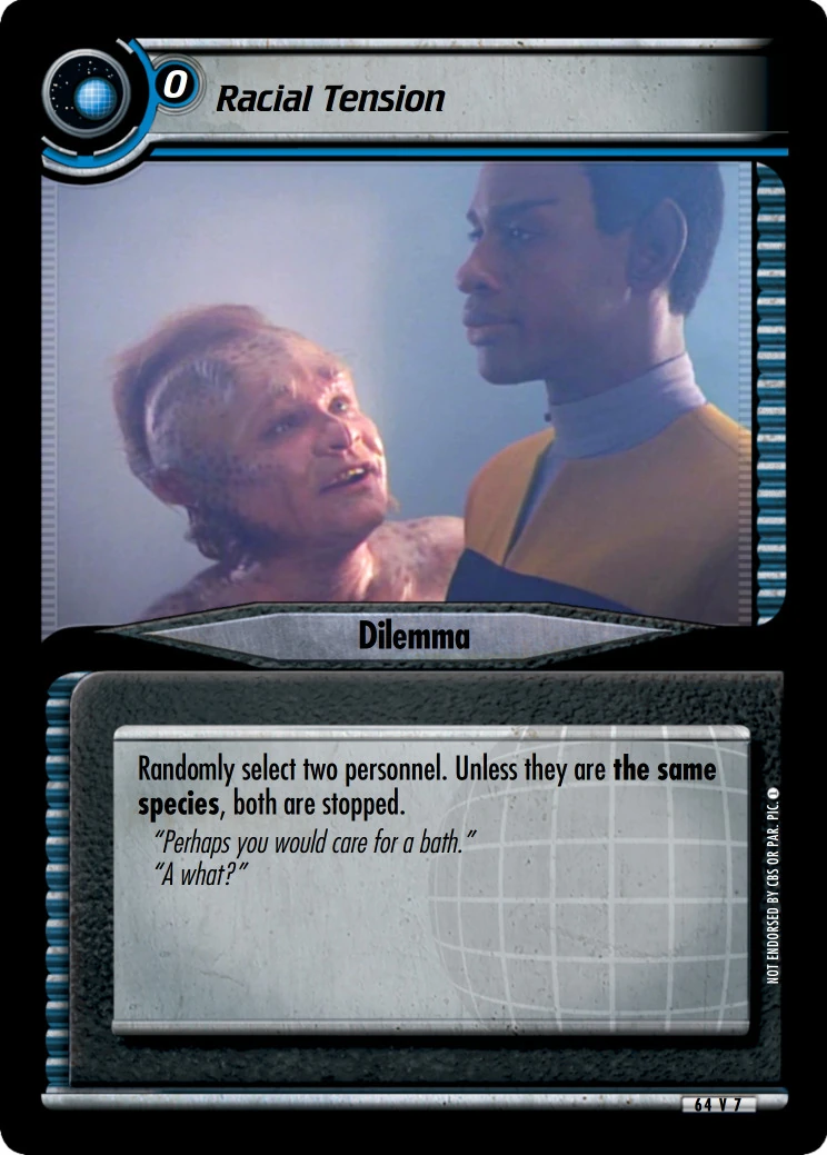 Racial Tension (FOW) | CardGuide Wiki | Fandom
