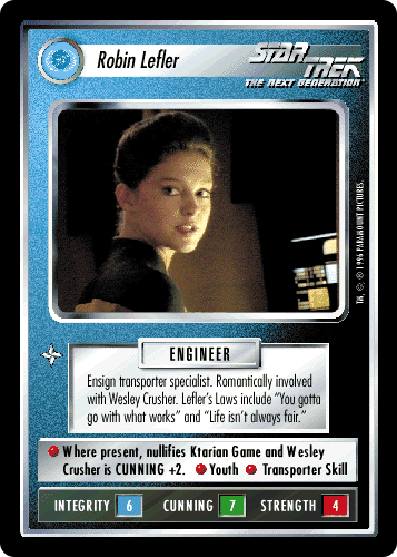 Robin Lefler (QC) | CardGuide Wiki | Fandom