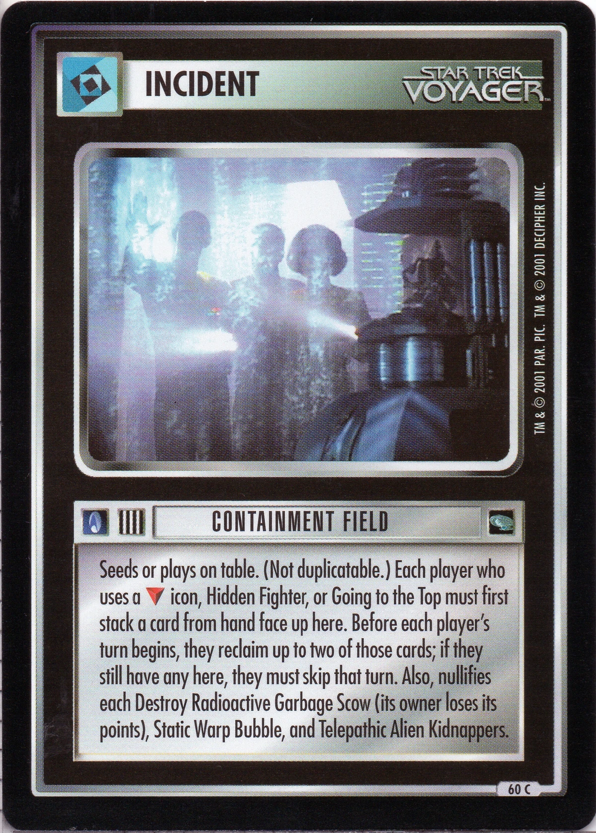 Containment Field (VOY) | CardGuide Wiki | Fandom