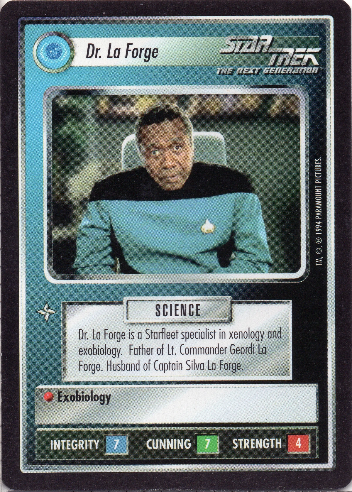 Dr. La Forge (PL) | CardGuide Wiki | Fandom