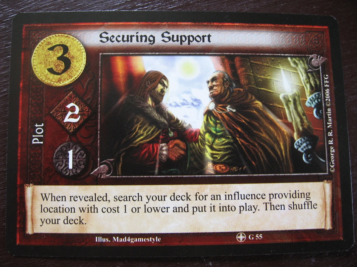 Securing Support (WPS) | CardGuide Wiki | Fandom