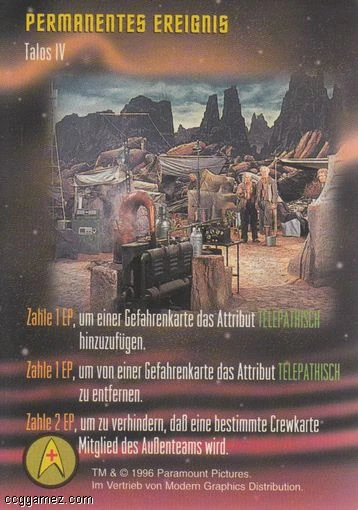 Talos IV (ST) (DE) | CardGuide Wiki | Fandom