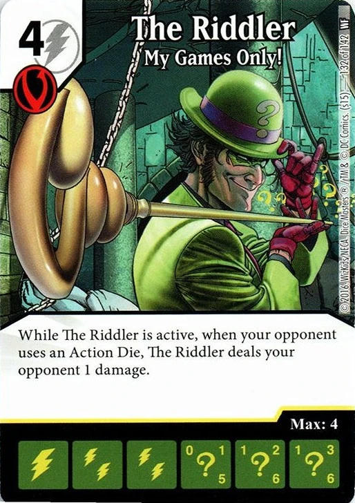 The Riddler - My Games Only! (WFDM) | CardGuide Wiki | Fandom