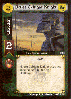 House Celtigar Knight (WE) | CardGuide Wiki | Fandom