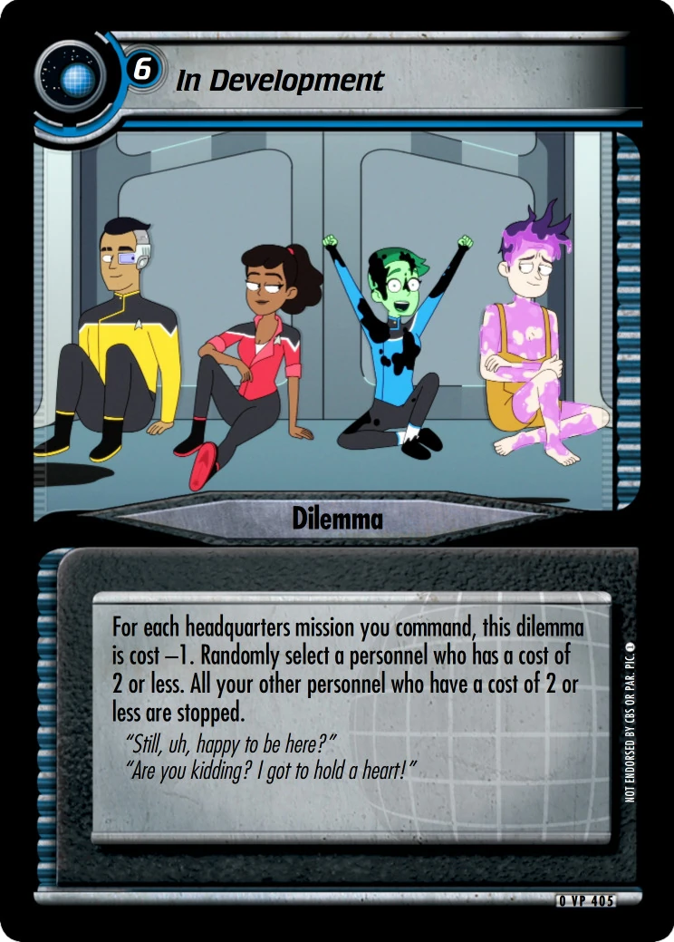 In Development (VP) | CardGuide Wiki | Fandom