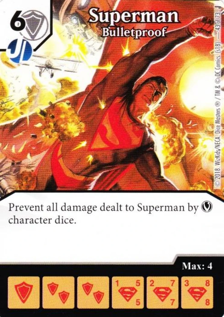 Superman - Bulletproof (JCB) | CardGuide Wiki | Fandom