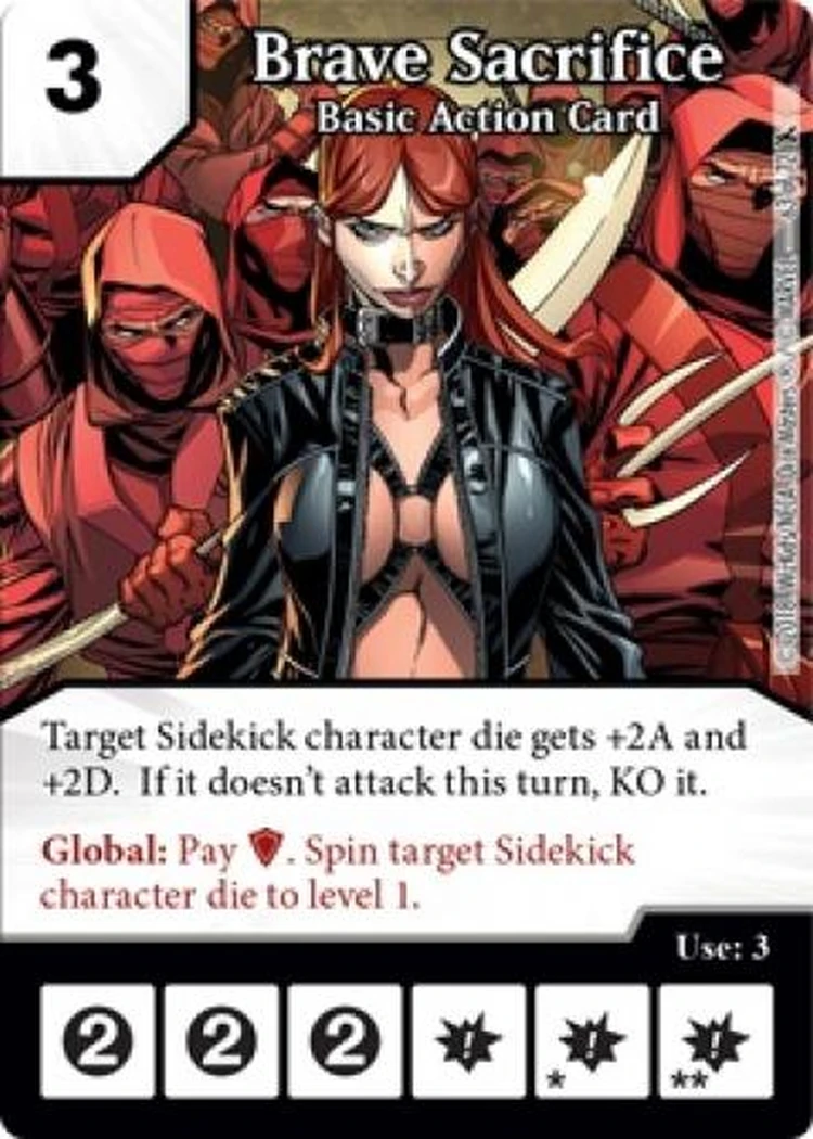 Brave Sacrifice - Basic Action Card (XMFCB) | CardGuide Wiki | Fandom