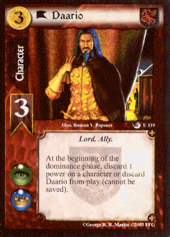 Daario (I&FE) | CardGuide Wiki | Fandom