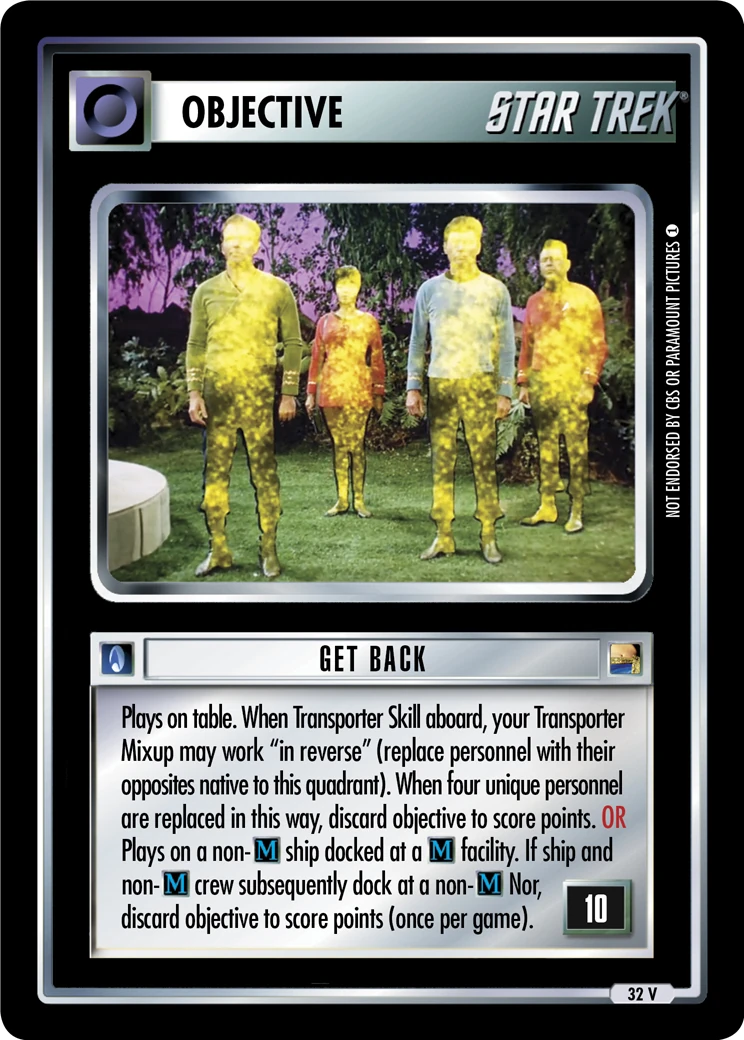 Get Back (TtLG) | CardGuide Wiki | Fandom