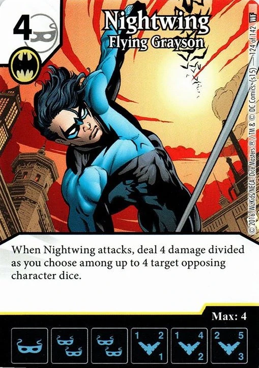 Nightwing - Flying Greyson (WFDM) | CardGuide Wiki | Fandom
