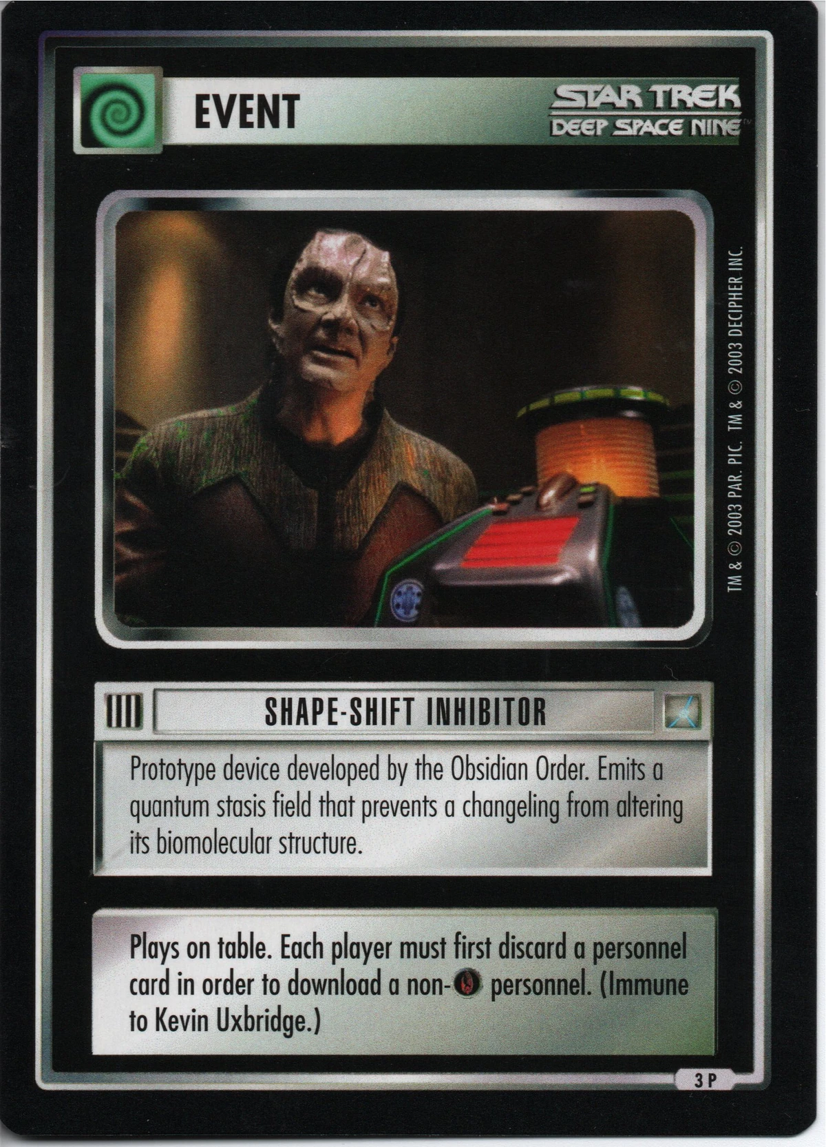 Shape-Shift Inhibitor (AGT) | CardGuide Wiki | Fandom