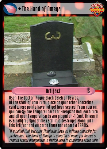 The Hand of Omega (BS) | CardGuide Wiki | Fandom