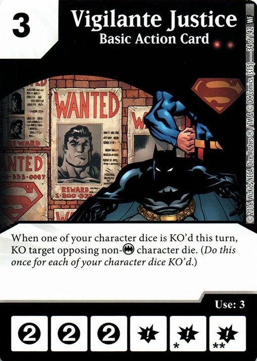 Vigilante Justice - Basic Action Card (WFDM) | CardGuide Wiki | Fandom
