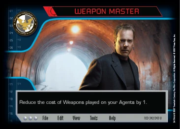 Weapon Master (1E) | CardGuide Wiki | Fandom