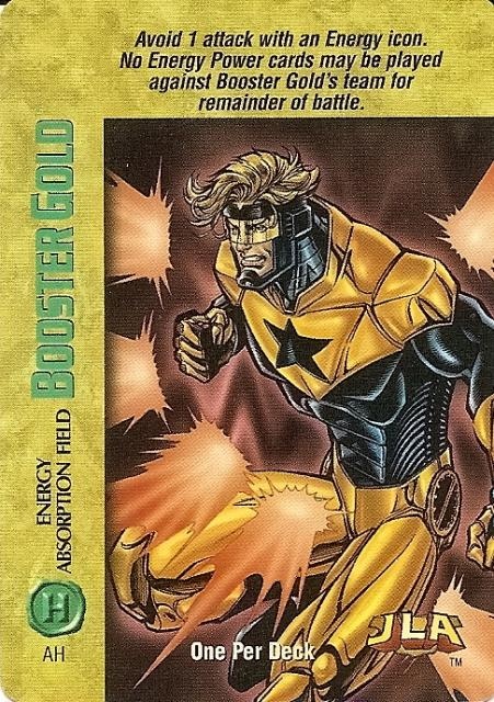 Booster Gold Energy Absorption Field Jlaop Cardguide Wiki Fandom