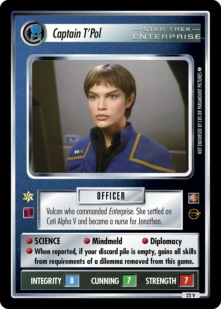 Captain T'Pol (AUT) | CardGuide Wiki | Fandom