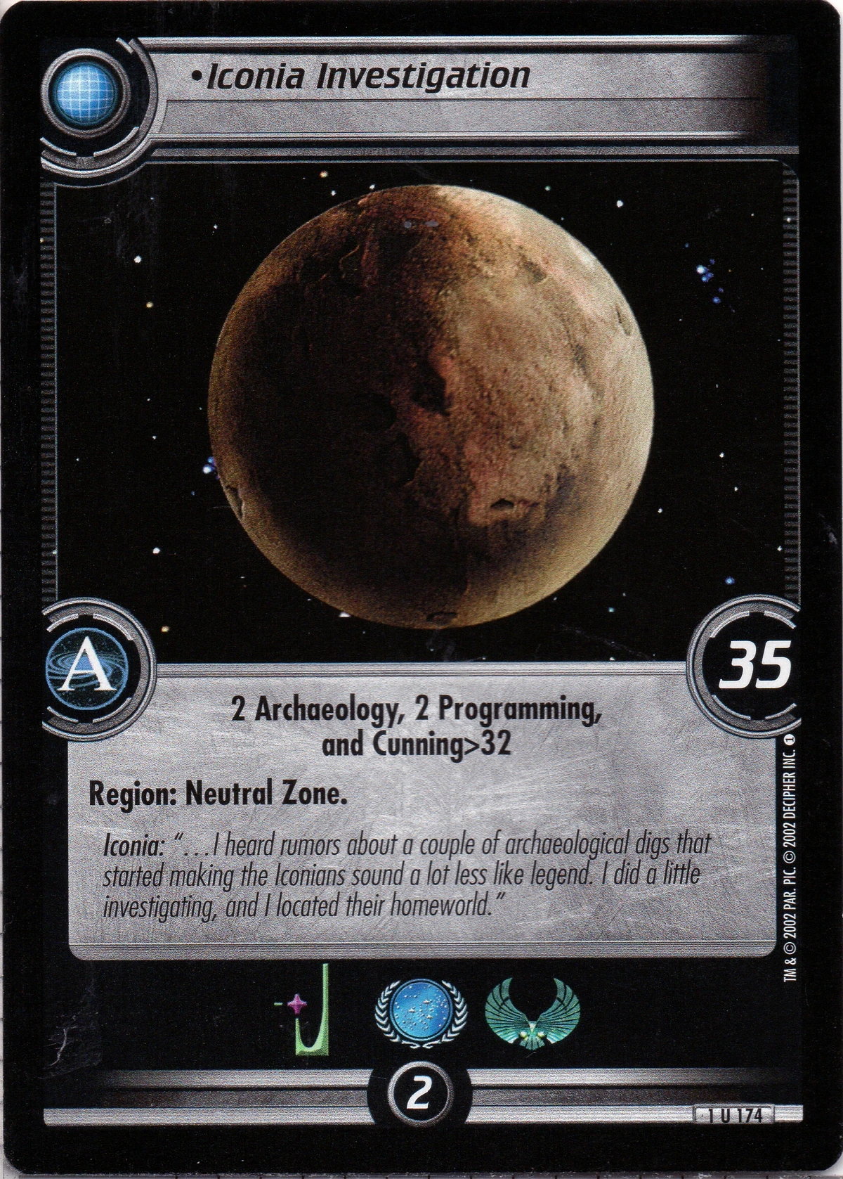 Iconia Investigation (2E) | CardGuide Wiki | Fandom