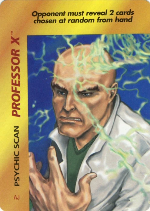 Professor X - Psychic Scan (MVOP) | CardGuide Wiki | Fandom