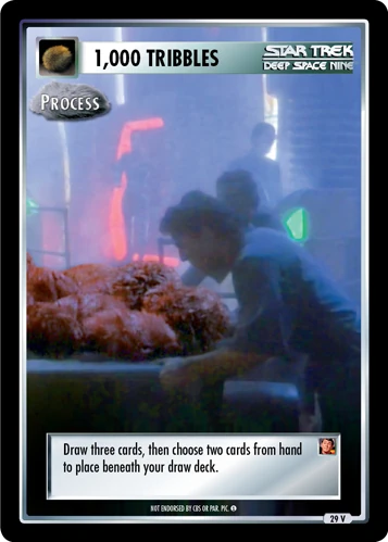 1,000 Tribbles - Process (NTaA) | CardGuide Wiki | Fandom