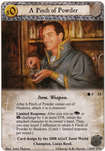 A Pinch of Powder (PotS) | CardGuide Wiki | Fandom