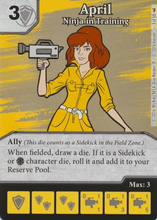 April - Ninja in Training (TMNT) | CardGuide Wiki | Fandom