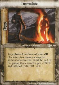 Immolate (I&FE) | CardGuide Wiki | Fandom