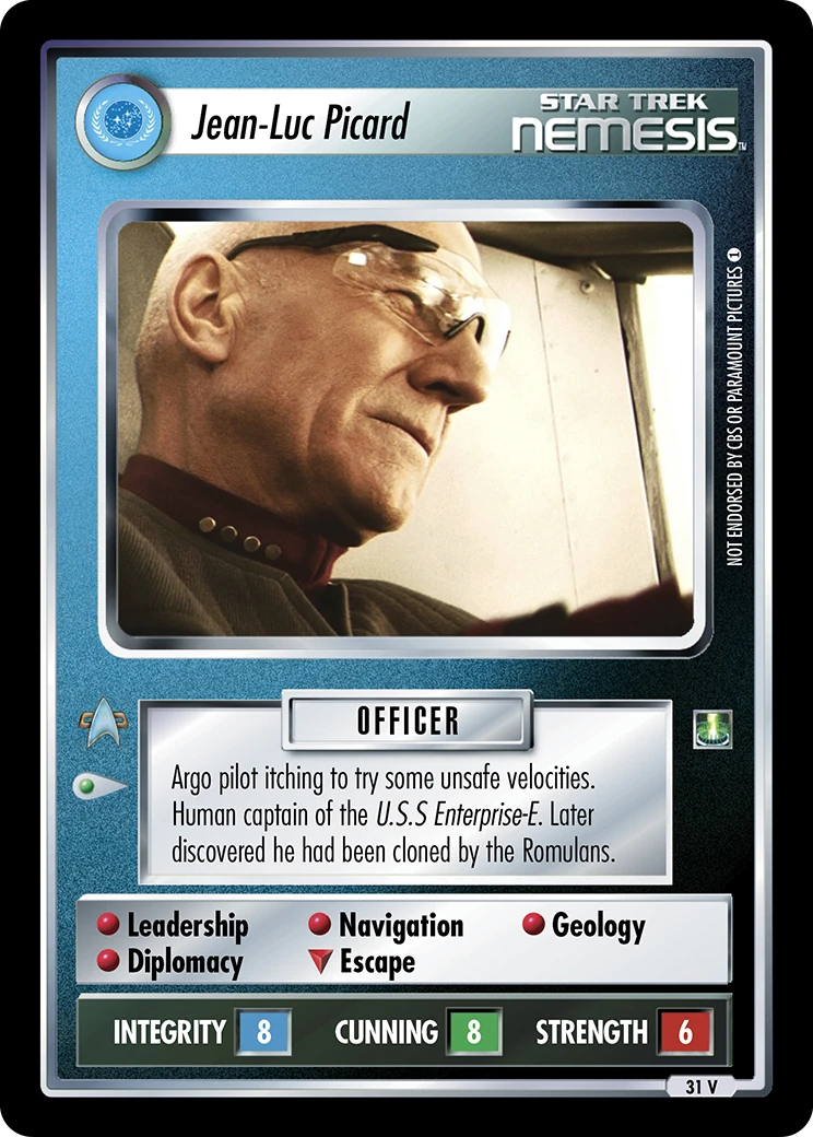 Jean-Luc Picard (NEM) | CardGuide Wiki | Fandom