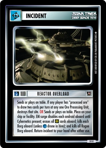 Reactor Overload (RR) | CardGuide Wiki | Fandom