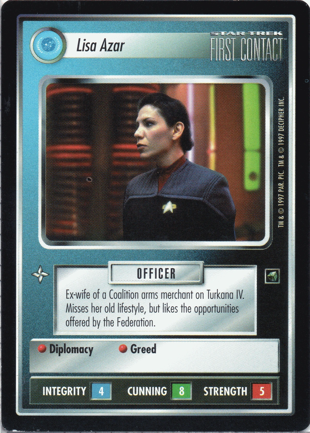 Lisa Azar (FC) | CardGuide Wiki | Fandom