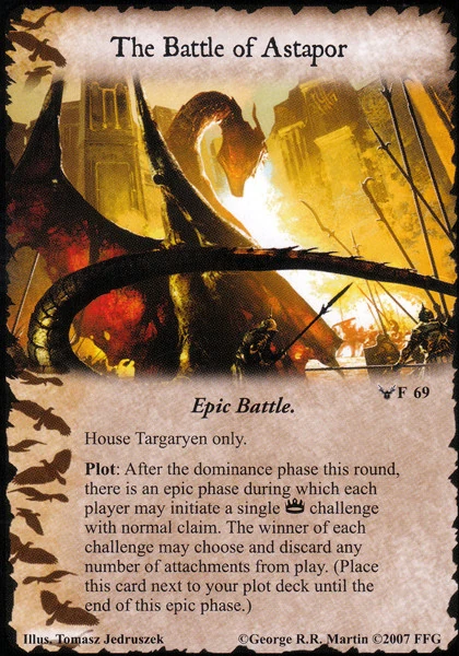The Battle of Astapor (EB) | CardGuide Wiki | Fandom