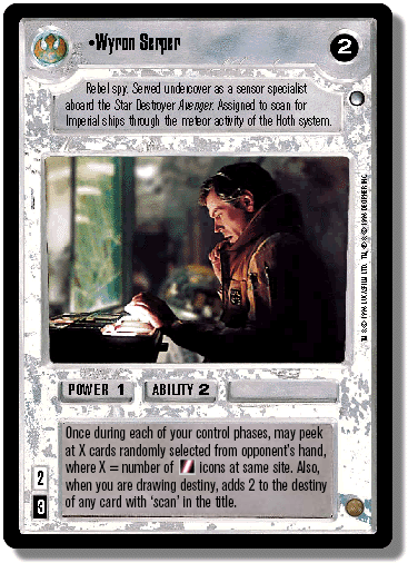 Wyron Serper Hoth Cardguide Wiki Fandom