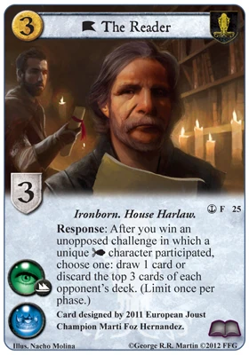 The Reader (TGF) | CardGuide Wiki | Fandom