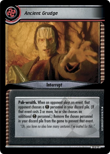 Ancient Grudge (SB) | CardGuide Wiki | Fandom